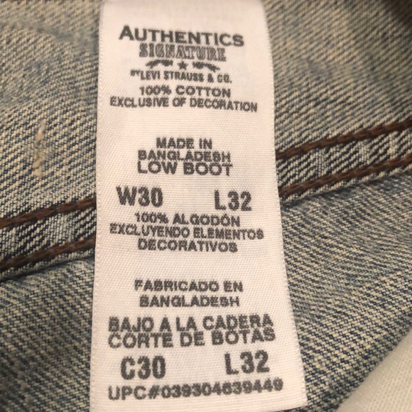Signature by Levi Strauss | Jeans | Mens Authentics Signature Low Boot ...